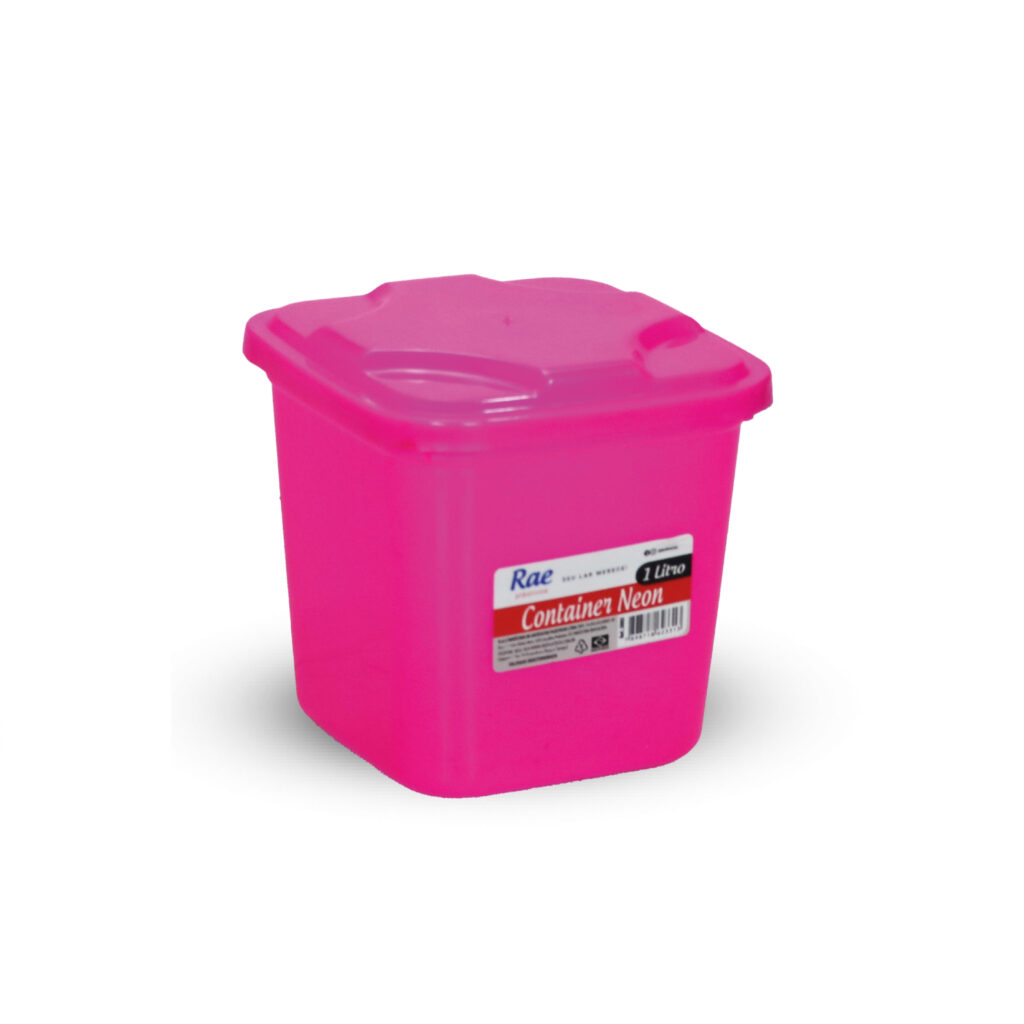 3092 - Container 1lt Neon - RAE Plásticos